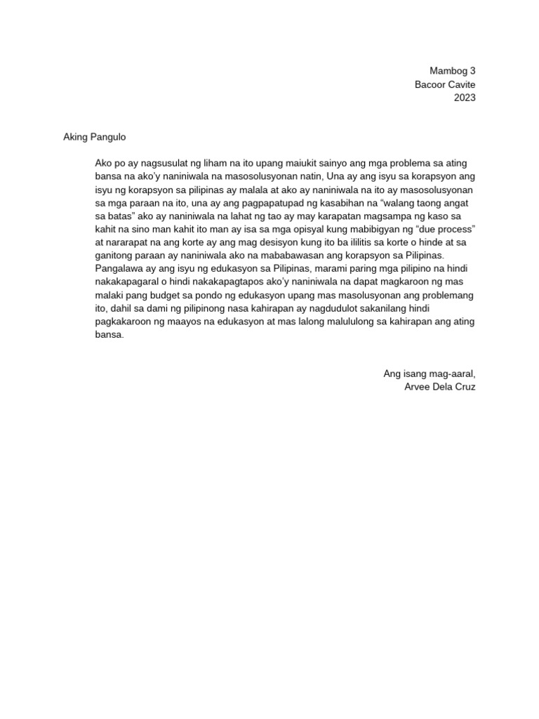 Liham | PDF