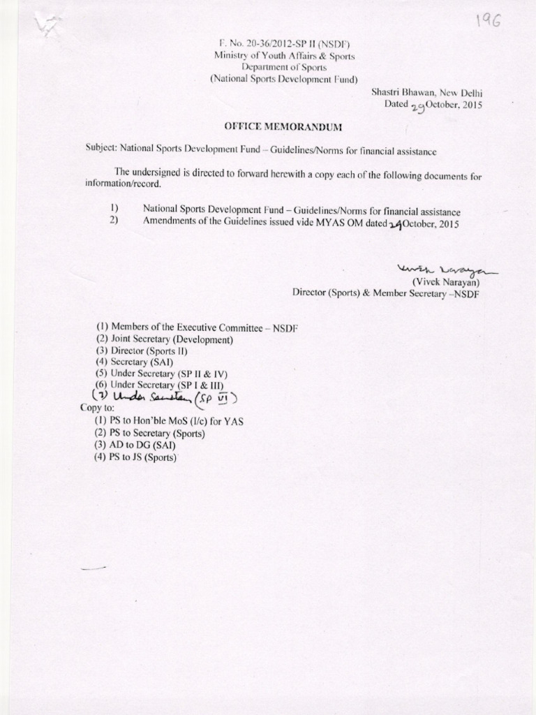 NSDF Guidelines | PDF