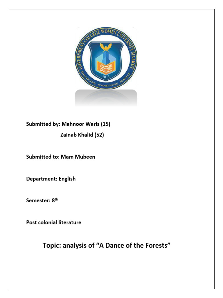 A Dance of The Forest Part 5 | PDF | Destiny