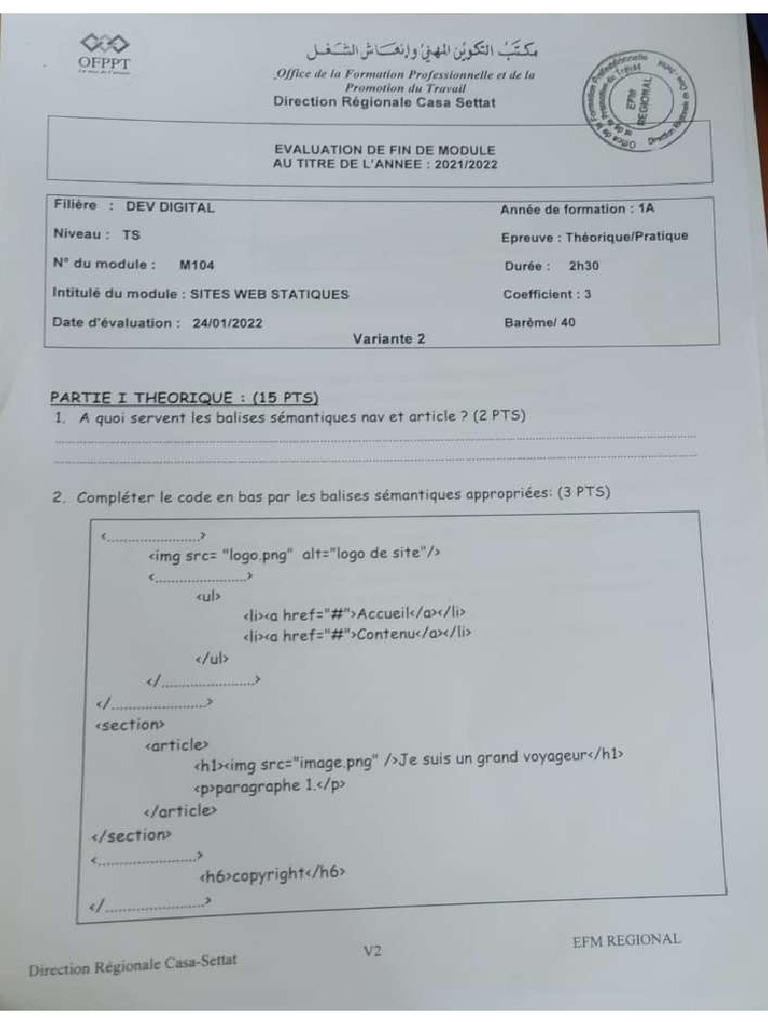 2022 Efm Web Casa V2 Janvier | PDF