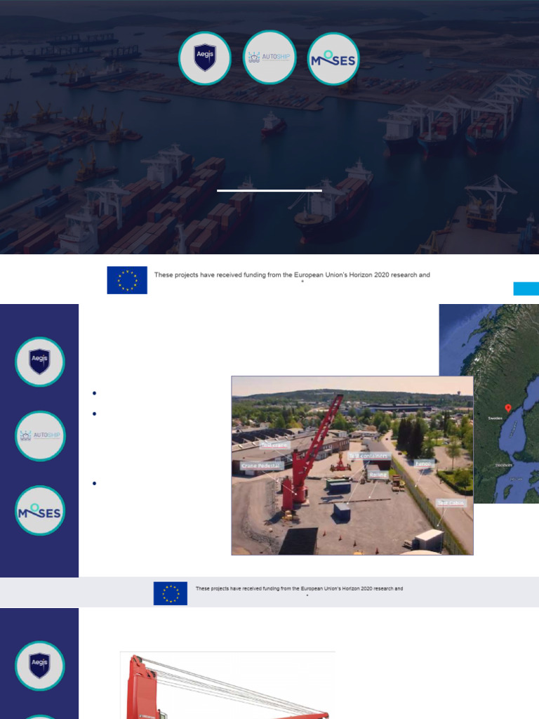 Autonomous Container Handling With Ship Cranes | PDF | Crane (Machine)