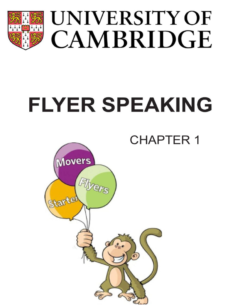 Flyer Speaking Tap 1 | PDF