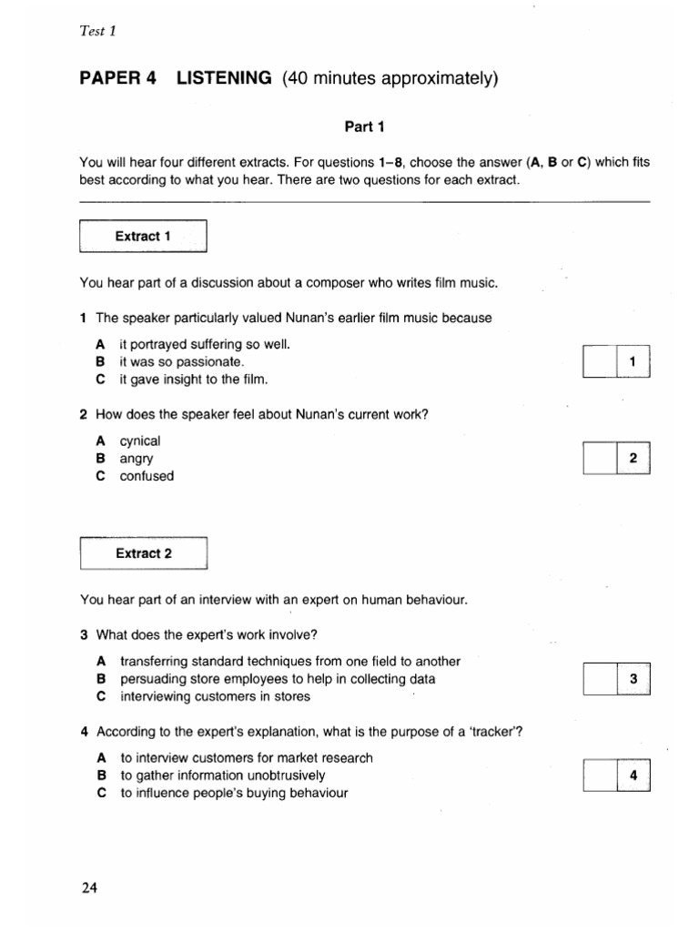 Listening Cpe 1 Pdf