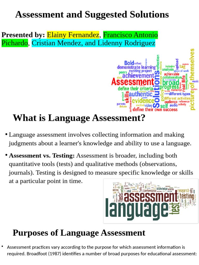 Master Exposition Topic Assessment! Retouched | PDF | Educational Assessment | Second Language