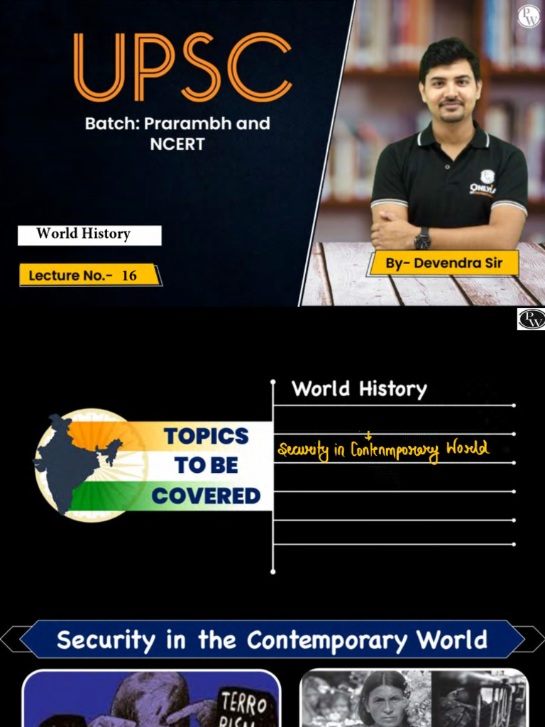 World History 16 _ Class Notes (1) | PDF