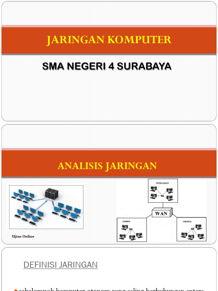 Analisis Jaringan Komputer dan Keamanannya | PDF
