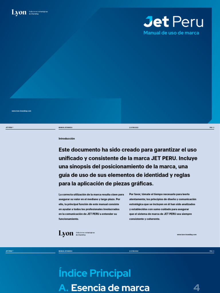 JetPeru Manual de Marca | PDF | Comunicación | Marca
