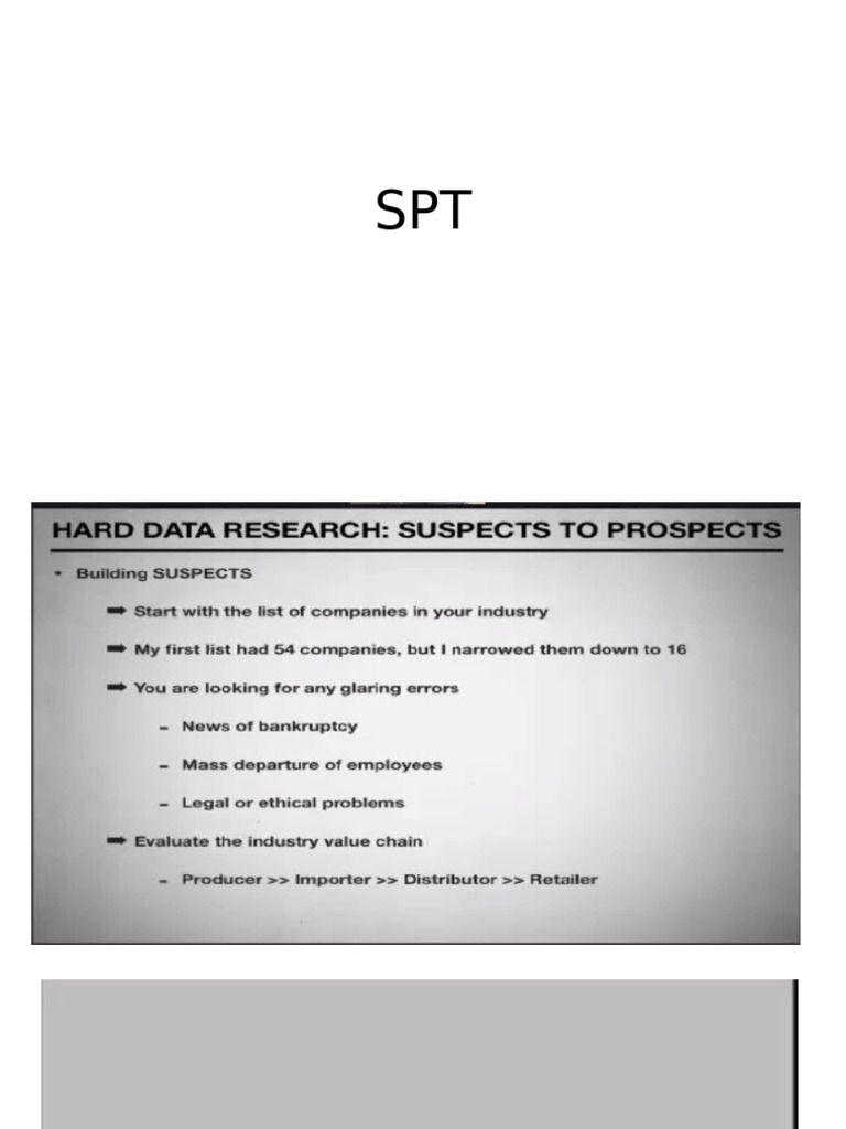 SPT | PDF