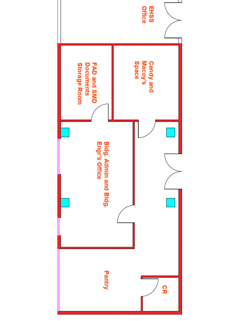 Proposed Admin Office Layout 3rd Floor | PDF