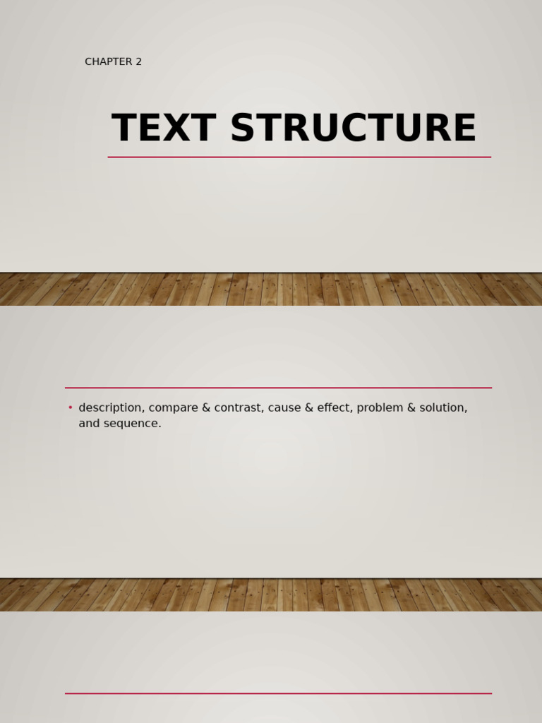 Text Structure | PDF