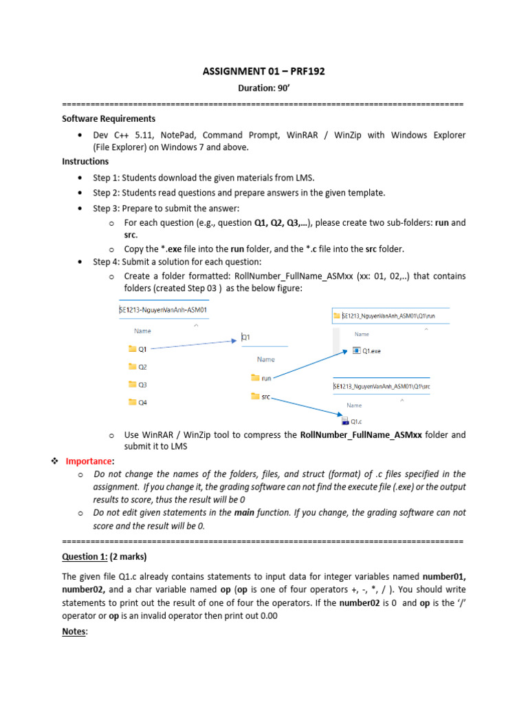 Asm 01 | PDF | Computer File | Software