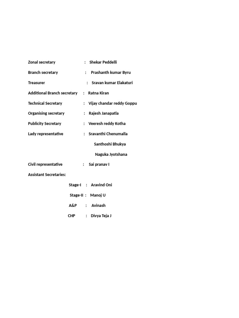 Branch Body | PDF