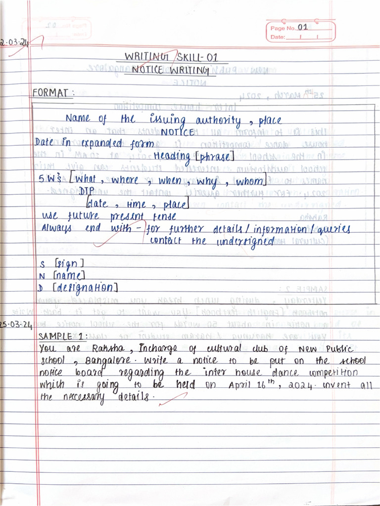 English Writing Skills | PDF