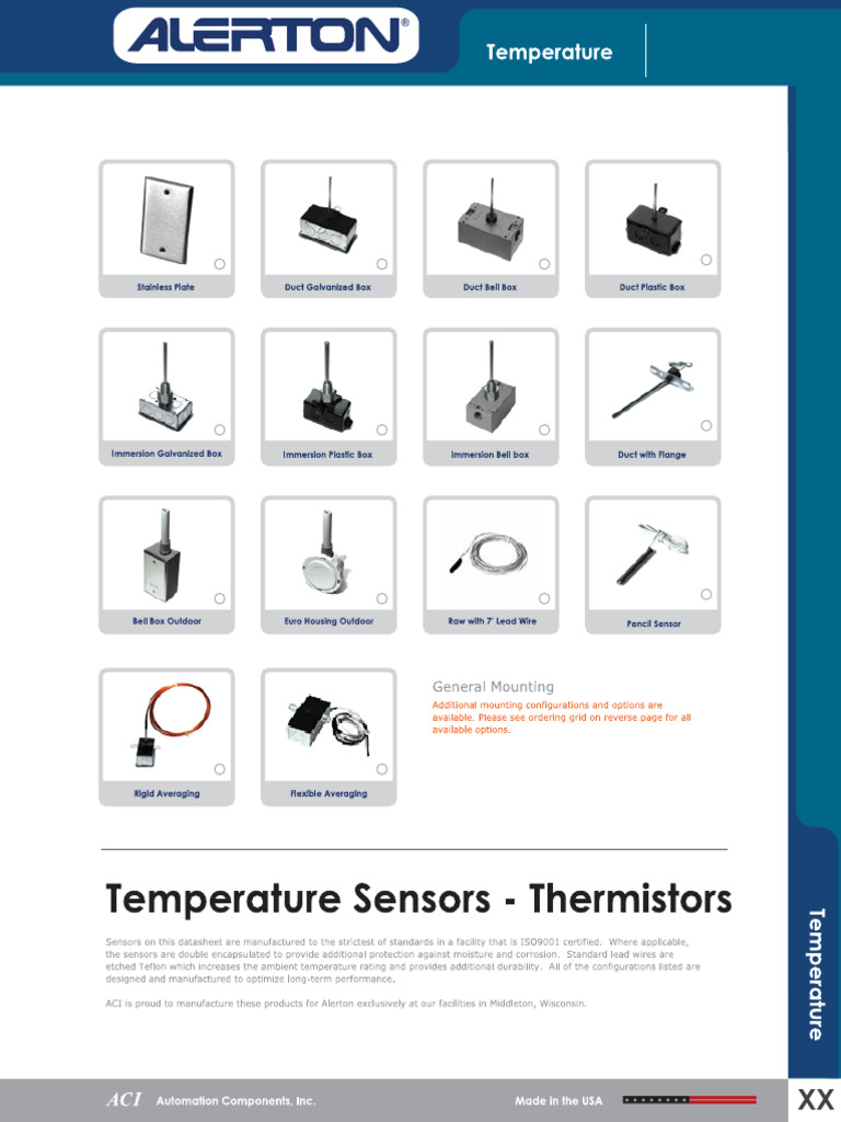 Alerton Thermistor | PDF