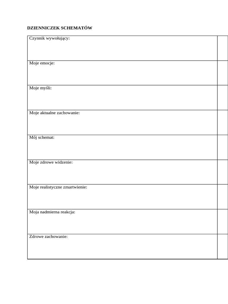 Dziennik schematów | PDF