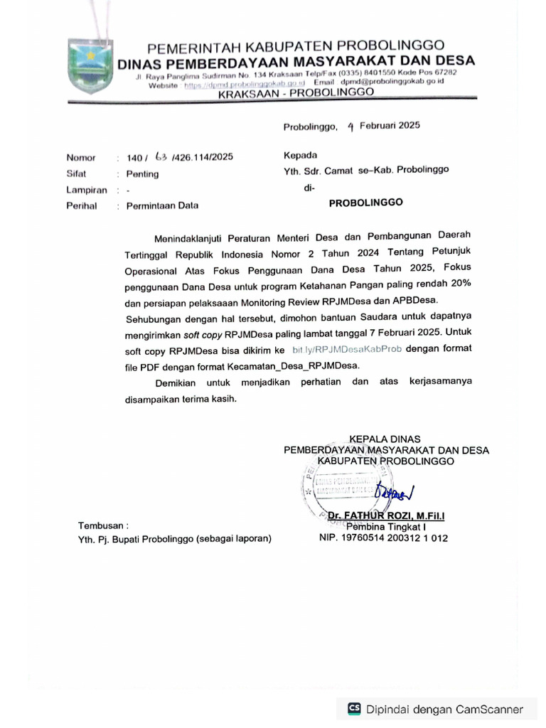 Permintaan Data | PDF