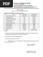 SK Tim MBG 2025 SDN KTT 2 | PDF