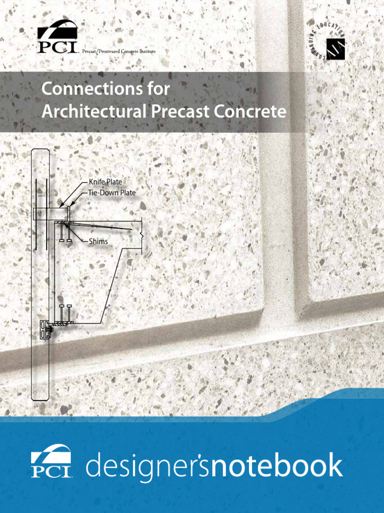 Connections+for+APC | PDF | Concrete | Welding