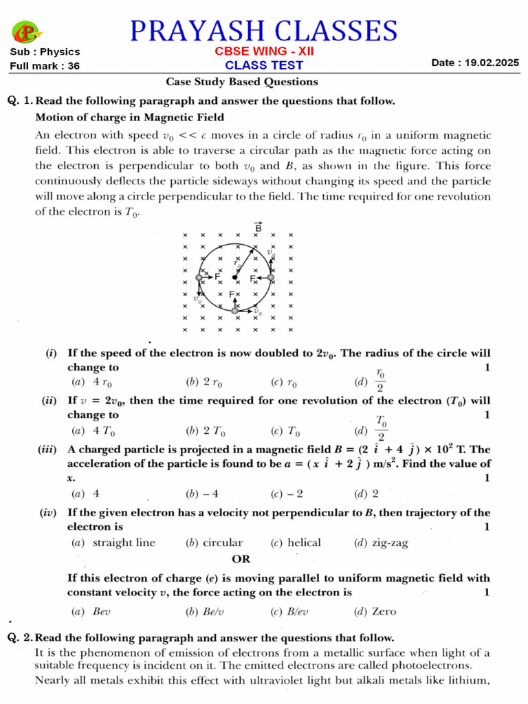 71-Case Based Questions | PDF
