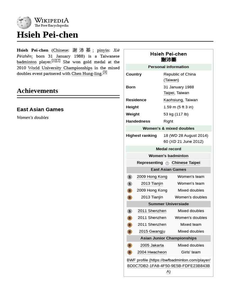 Hsieh_Pei-chen | PDF