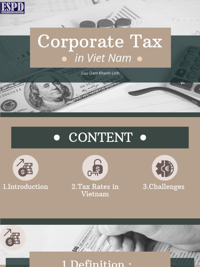 16. khánh Linh | PDF | Taxes | Corporate Tax