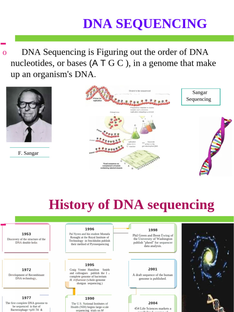 DNA Sequencing Techniques Overview | PDF | Dna Sequencing | Primer ...