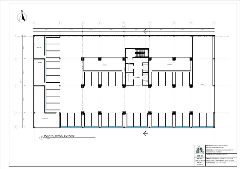 Planta Tipica Sotano2 | PDF