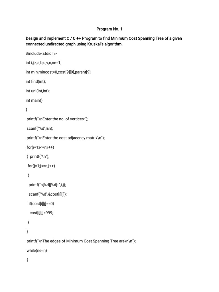 ADA Program No. 1 | PDF
