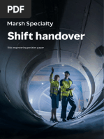 Shift Handover Procedures Overview | PDF | Occupational Safety And ...