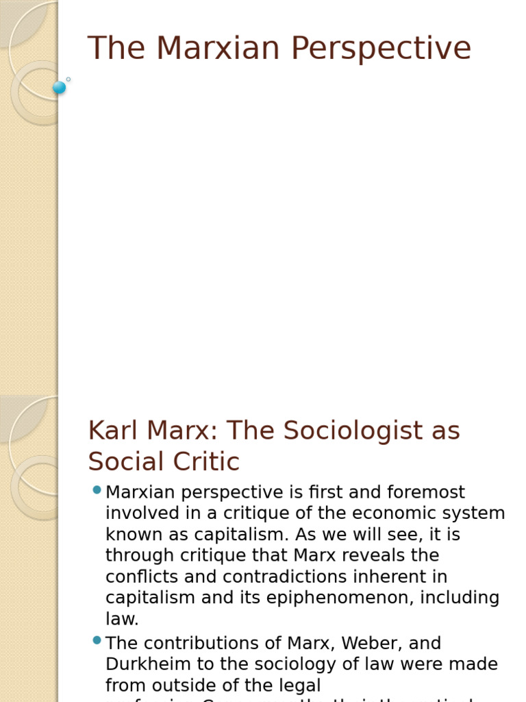 The Marxian Per-WPS Office | PDF | Karl Marx | Marxism