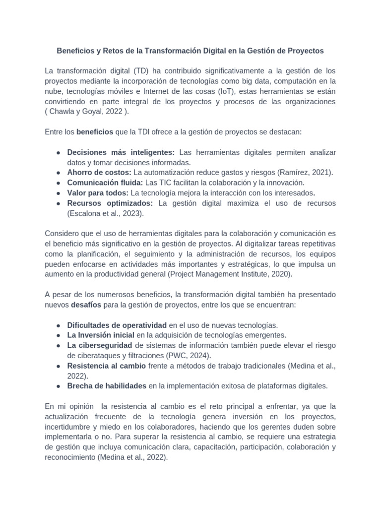 Actividad 1 Transformación Digital | PDF | Internet de las Cosas ...