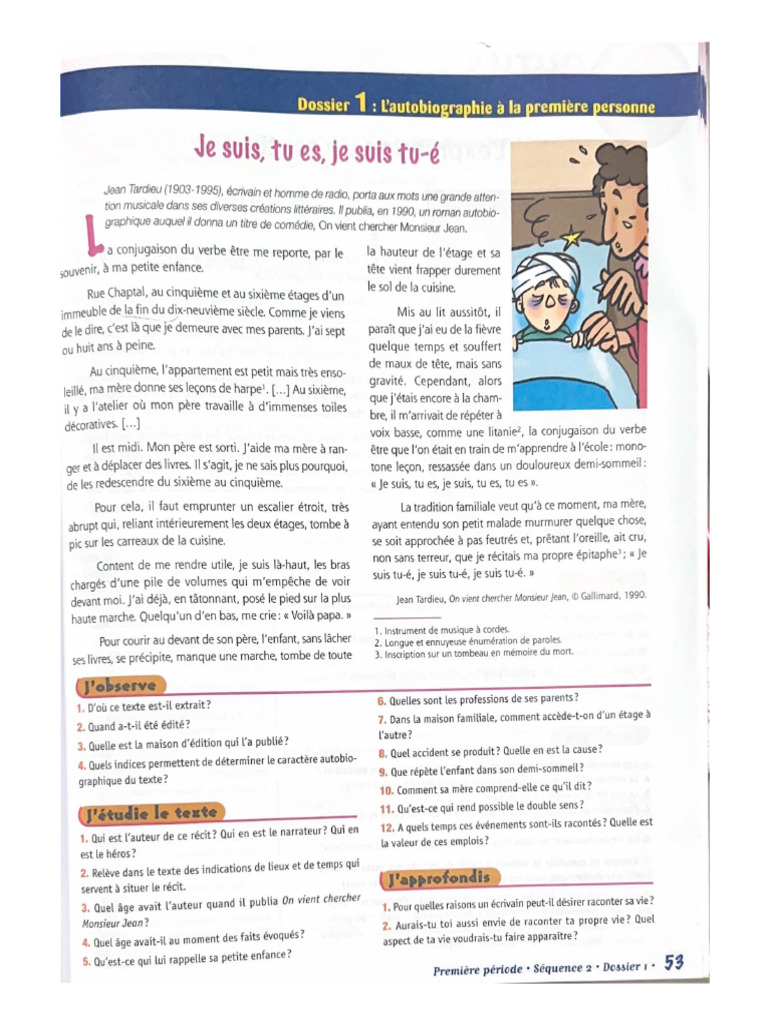 Je Suis, Tu Es, Je Suis Tu-É | PDF