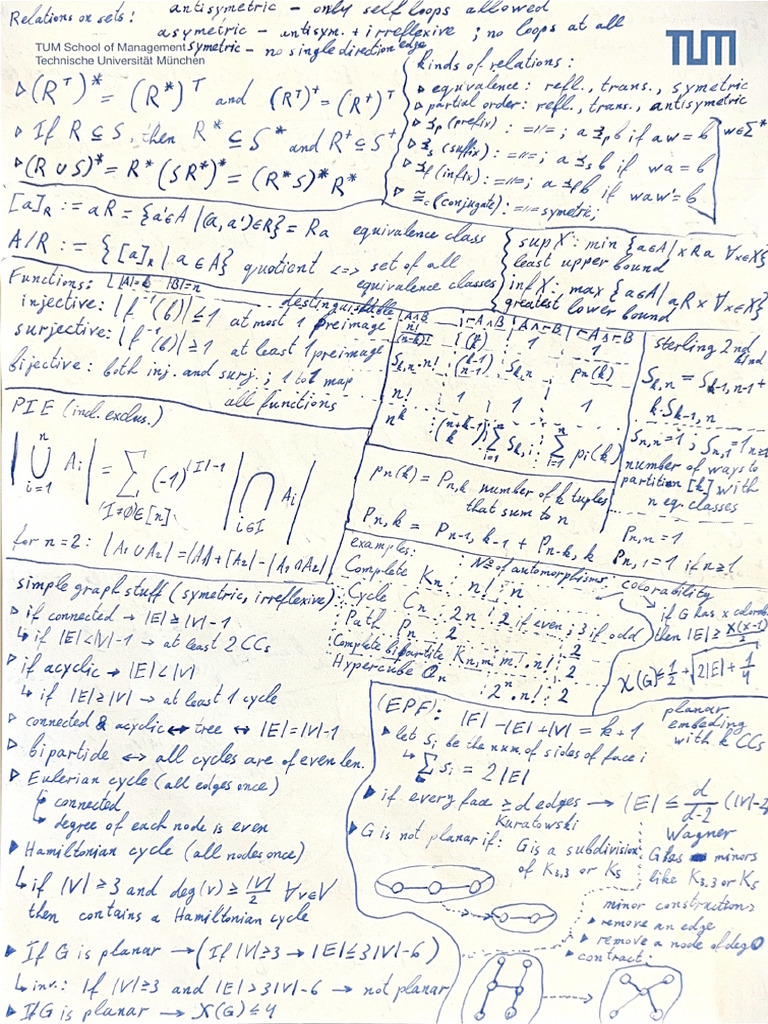 Cheat sheet math 2 | PDF