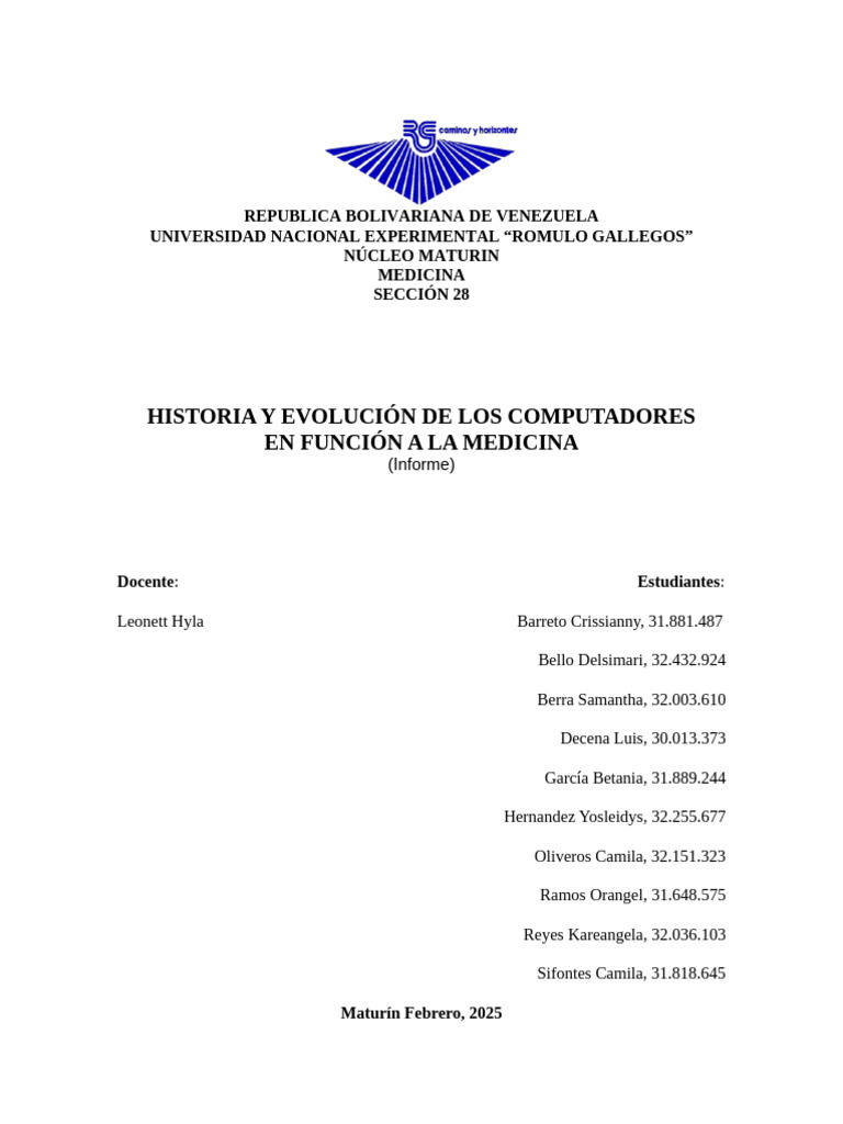 Documento de Informática) | PDF