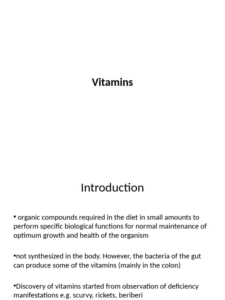 Essential Vitamins and Minerals Overview | PDF | Vitamin | Vitamin B12