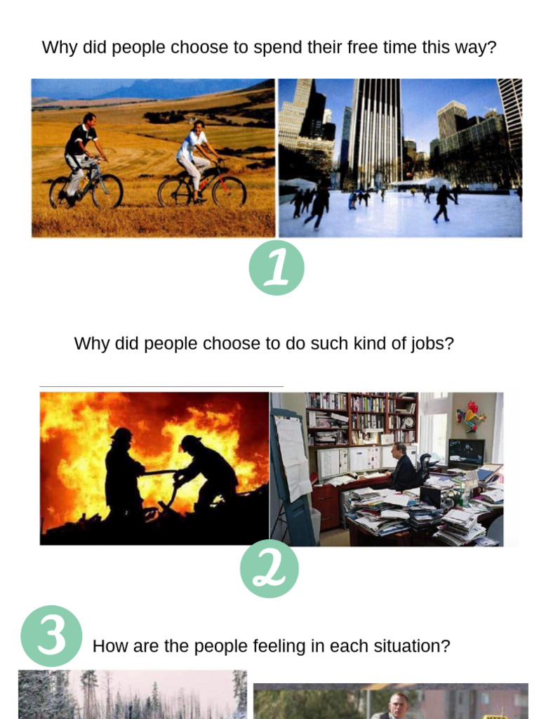 Why Did People Choose To Spend Their Free Time This Way | PDF