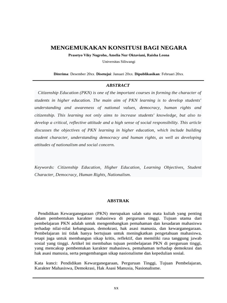 Kelompok 5 Pendidikan Kewarganegaraan | PDF