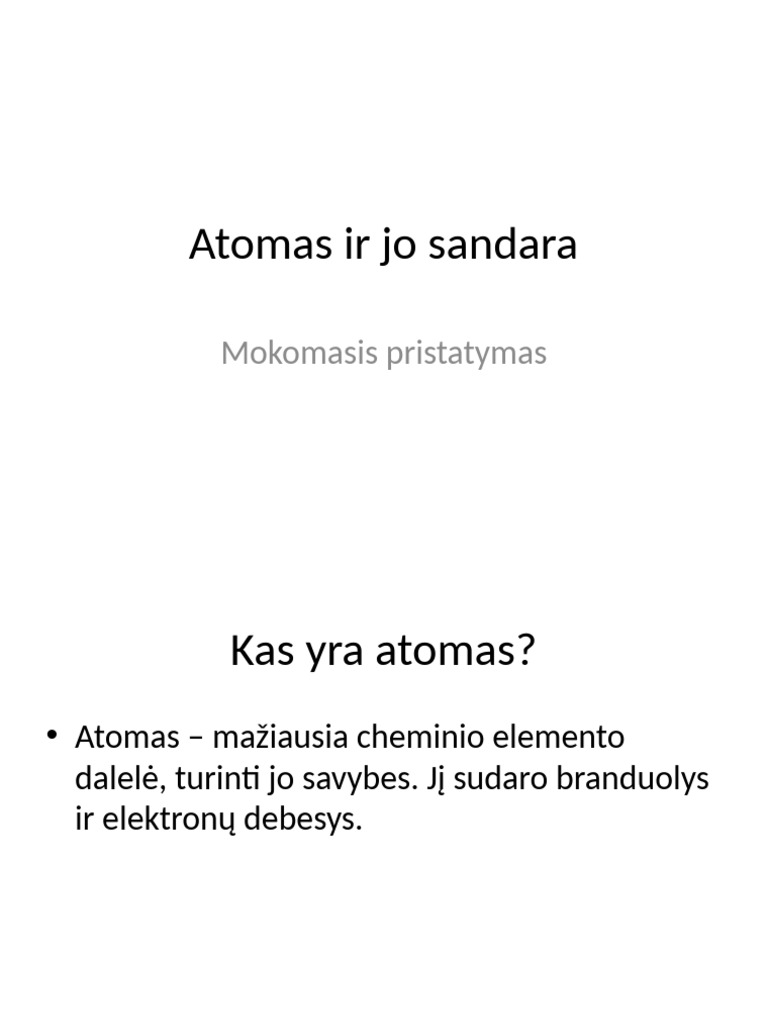 Atomo_sandara | PDF