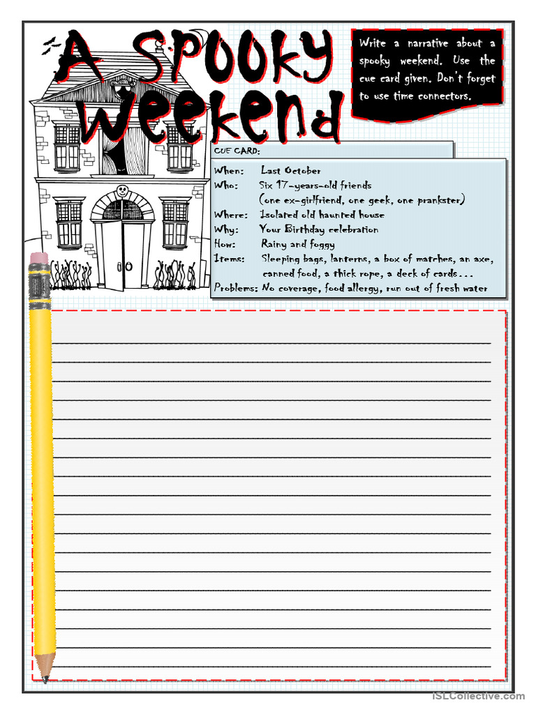 A Spooky Weekend - A Narrative | PDF