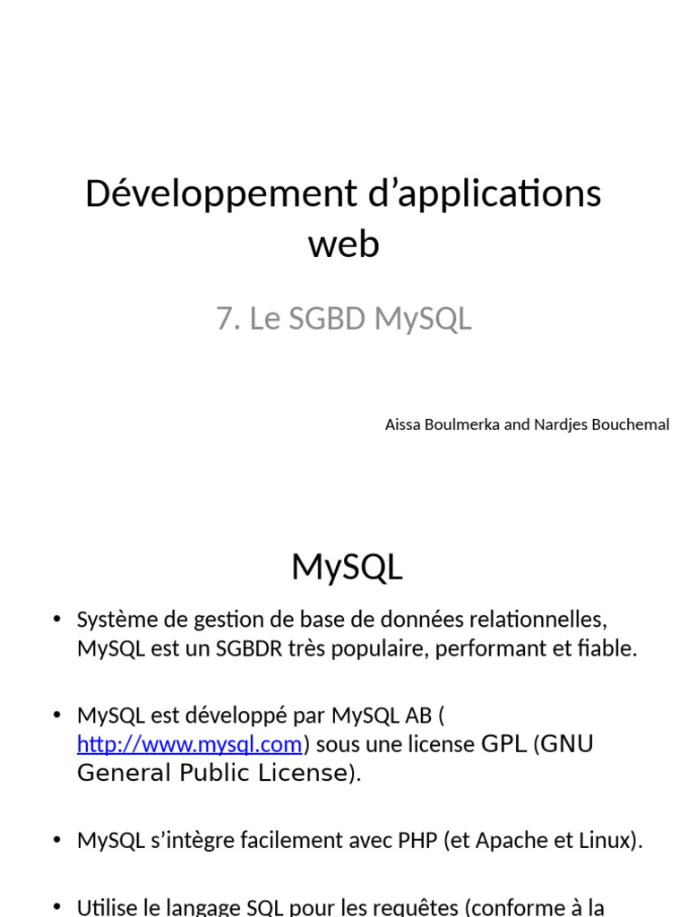 TP VII MYSQL | PDF | MySQL | PHP