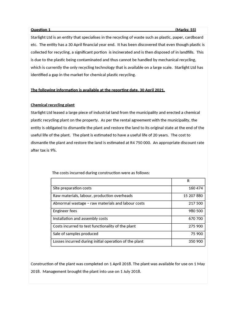 Starlight Ltd | PDF | Recycling | Employment