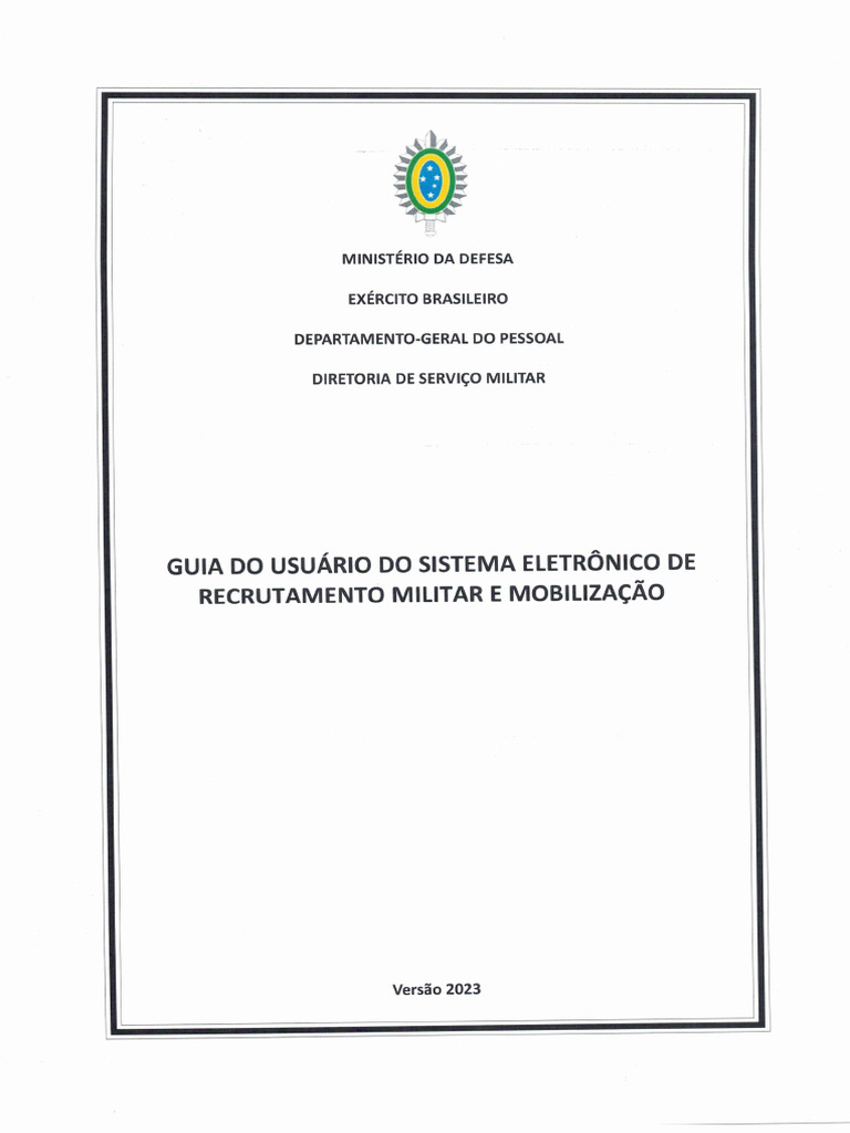 Guia Do Usuário Sermilmob | PDF