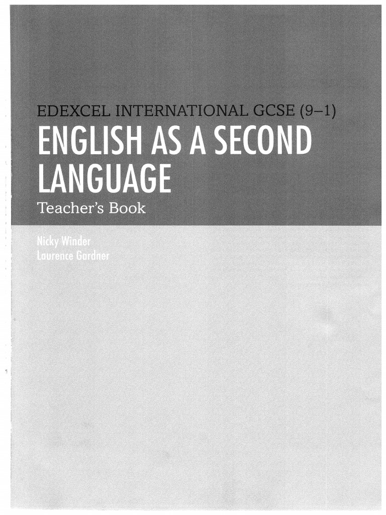 Edexcel IGCSE EAL Teacher's Book-IV to XI | PDF