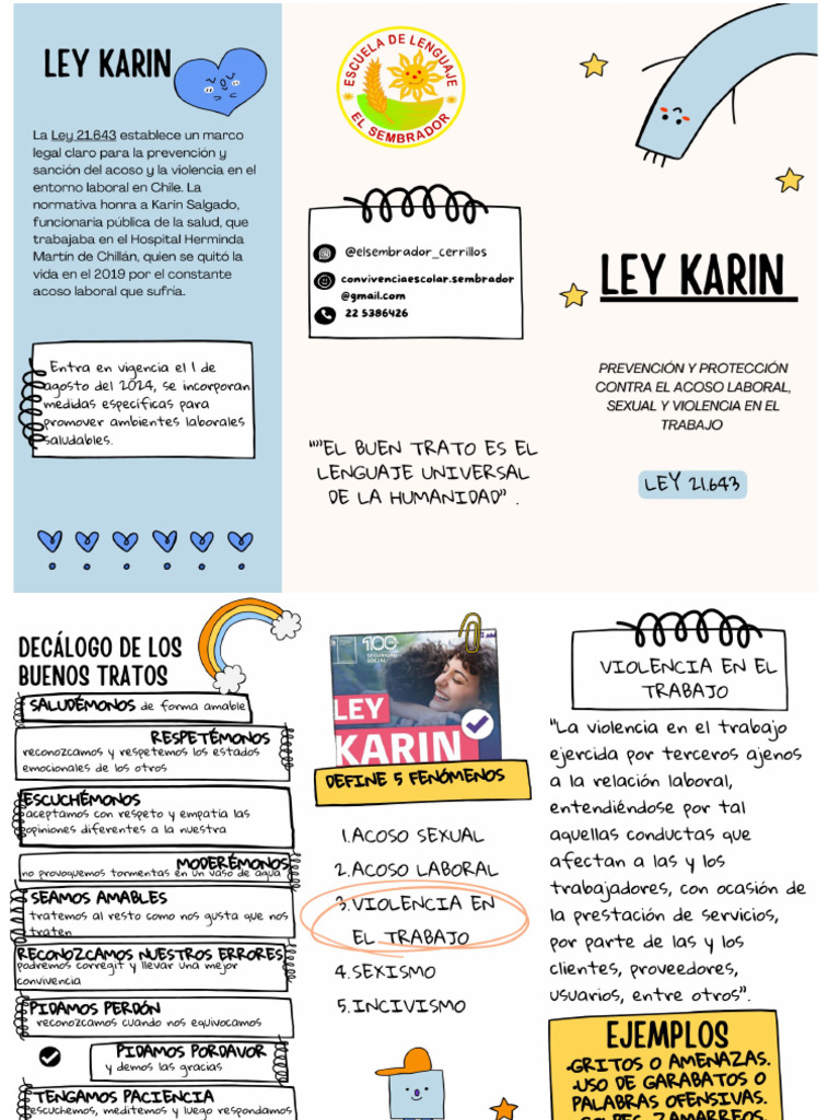 lEY KARIN TRIPTICO | PDF