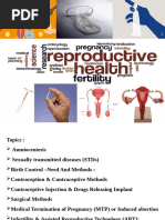 Class 12 Biology PPT Reproductive Health Contraceptive Methods | PDF ...