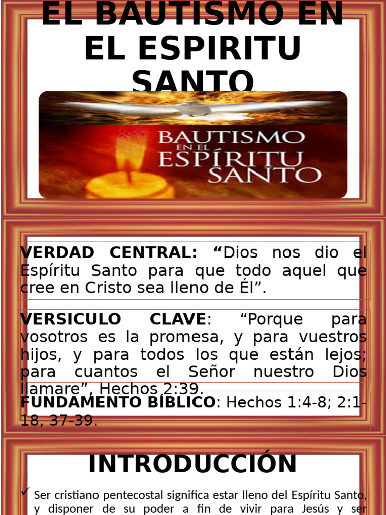 LECCIÓN-No.-15-EL-BAUTISMO-EN-EL-ESPÍRITU-SANTO | PDF | Bautismo Con El Espiritu Santo ...