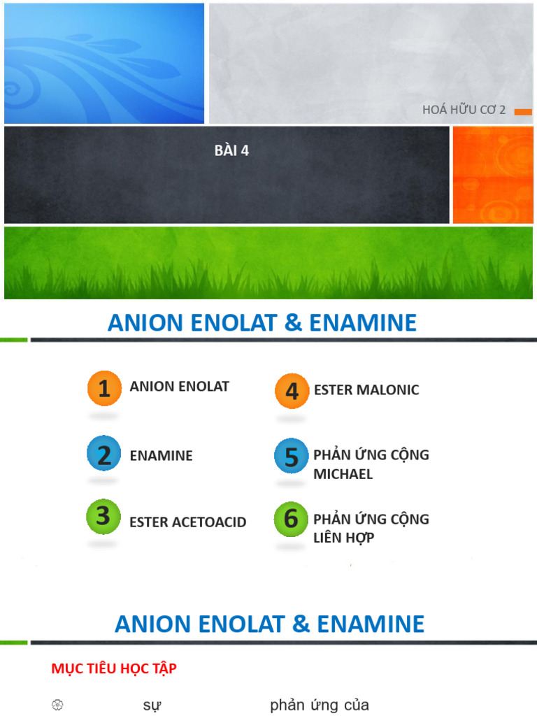 4.anion Enolat Enamine | PDF