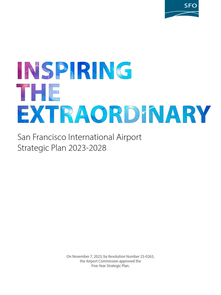 SFO StratPlan Doc Approved 231107 4web | PDF | Climate Change ...