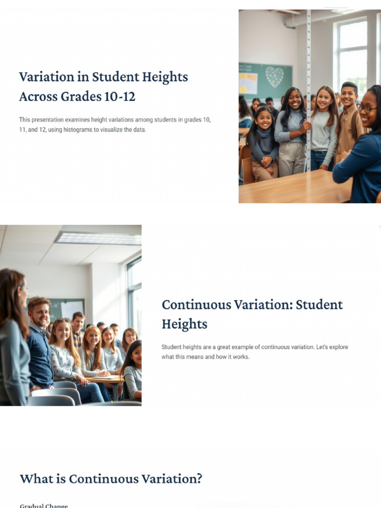 Height Project With Variation Updated | PDF