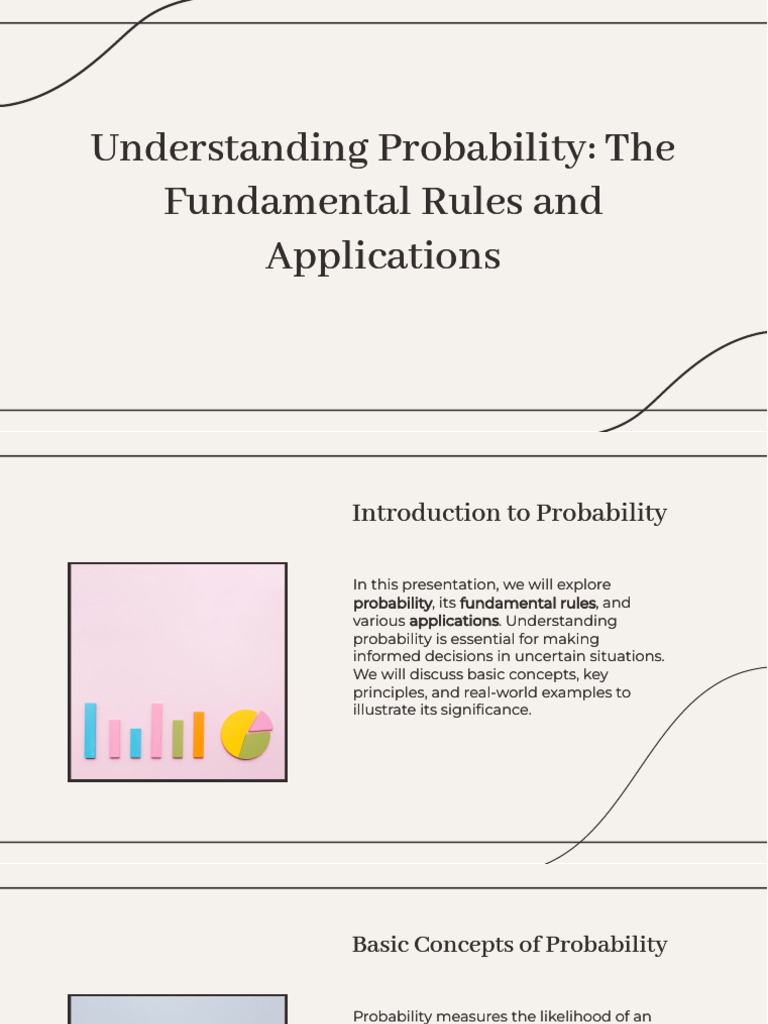 Slidesgo Understanding Probability the Fundamental Rules and ...